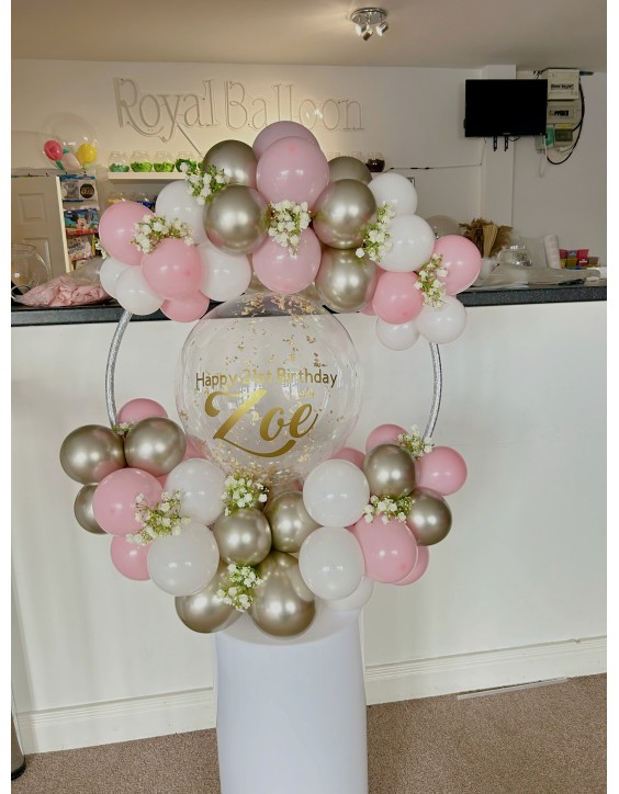 Balloon Hoop Dublin |Elegant Party Decorations|Royal Balloon