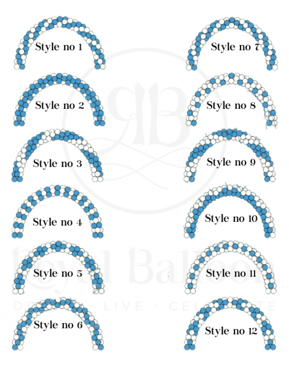 Graduation Classic Balloon Arch